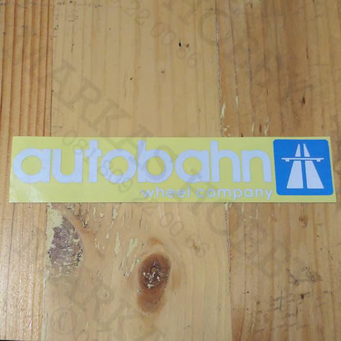 Jual Stiker / Sticker AUTOBAHN WHEEL COMPANY | Shopee Indonesia