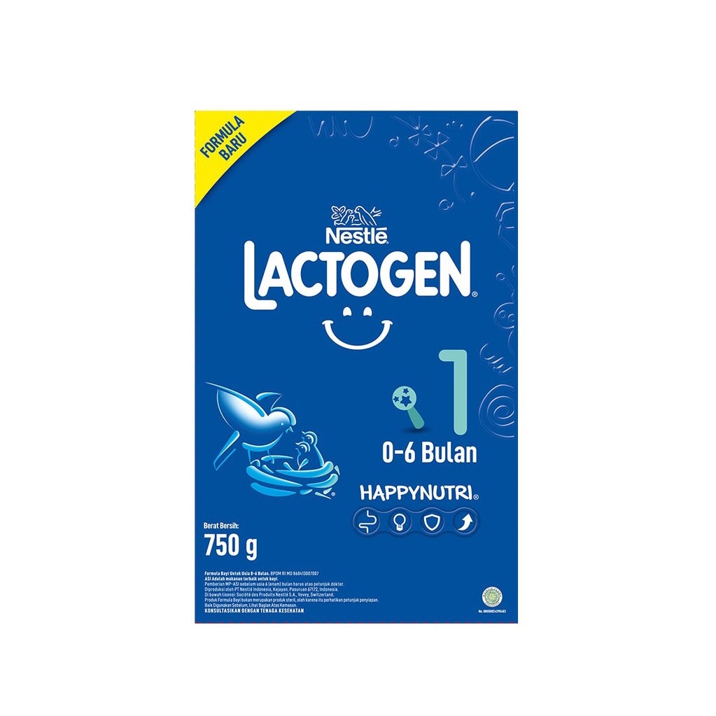 Jual SUSU LACTOGEN 1 ORIGINAL 750 gr | Shopee Indonesia