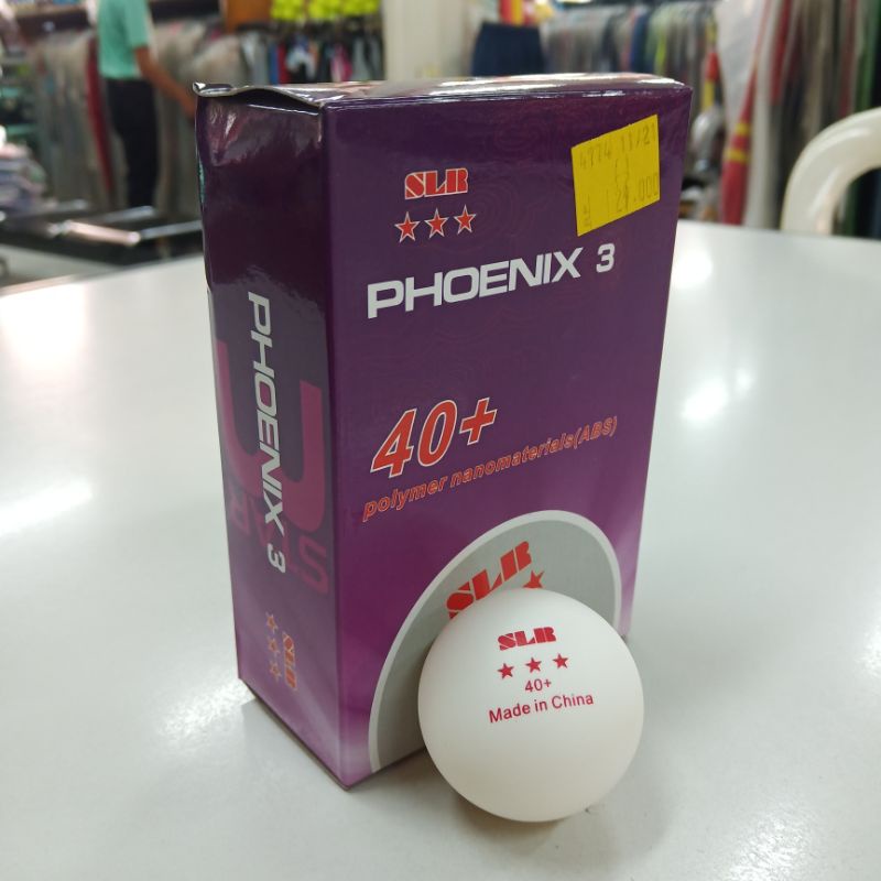 Jual Bola ball pingpong ping pong tenis meja tenismeja SLR phoenix 3* isi 6 original asli ...