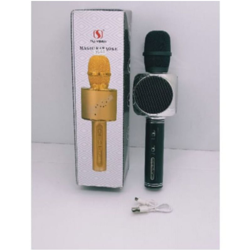 Jual Mic su yosd ys-63 asli original bluetooth wireless smile KTV karaoke | Shopee Indonesia