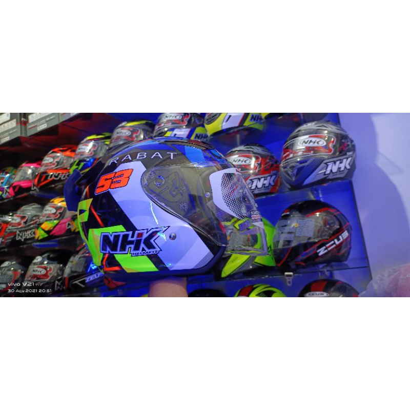 Jual helm nhk r1 tito Rabat MotoGp spesial edition | Shopee Indonesia