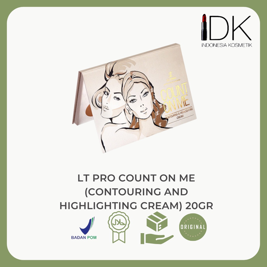 Jual Lt Pro Count On Me Palette 20gr | Shading Dalam | 6 Shade Warna ...