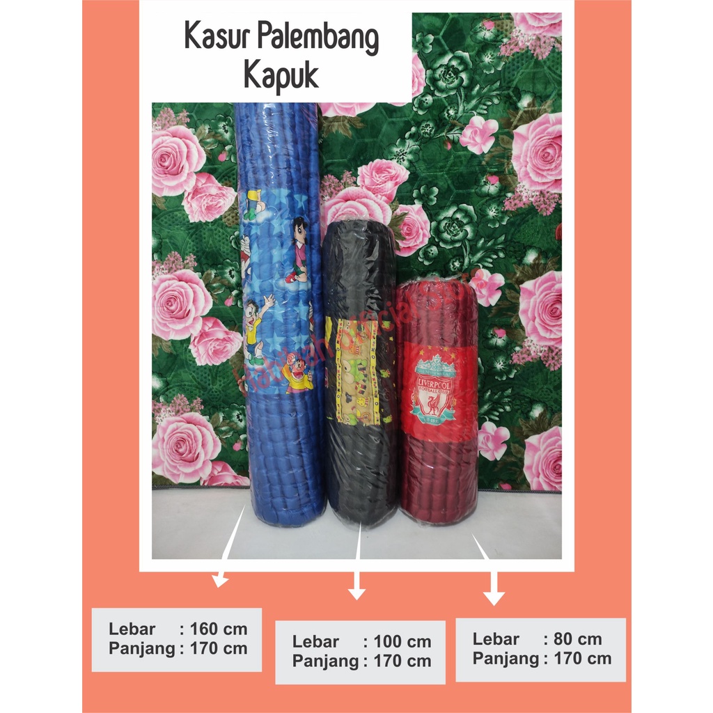 Jual kasur Palembang kapuk ORIGINAL ukuran Jumbo isi Kapuk 100% ...