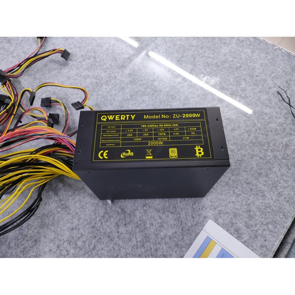 Jual POWER SUPPLY 2000W PSU QWERTY 2000 WATT | Shopee Indonesia