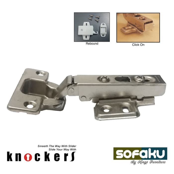 Jual KNOCKERS Engsel Lemari Pintu Push To Open PTO-01 | Shopee Indonesia
