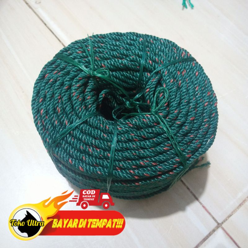 Jual TALI 3 MILI / TAMBANG 3MM / TAMBANG PLASTIK 3MM / TAMPAR 3MM / TALI JEMURAN / TALI RIS ...