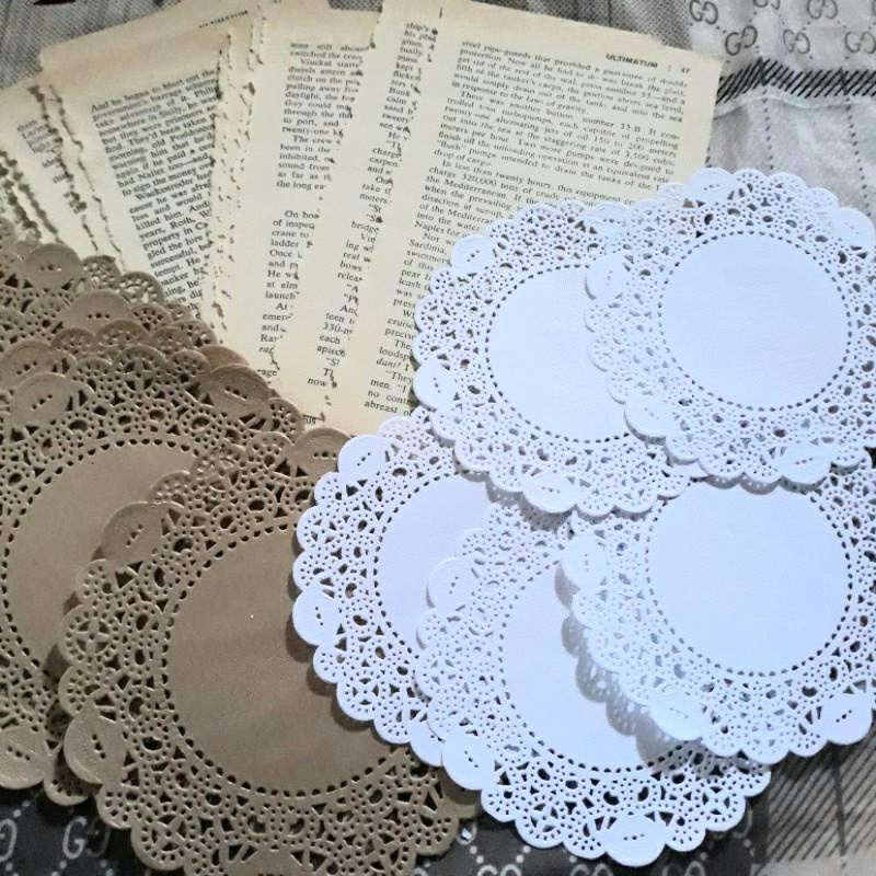 Jual 10 pcs kertas journal journaling old paper kertas novel jadul ...