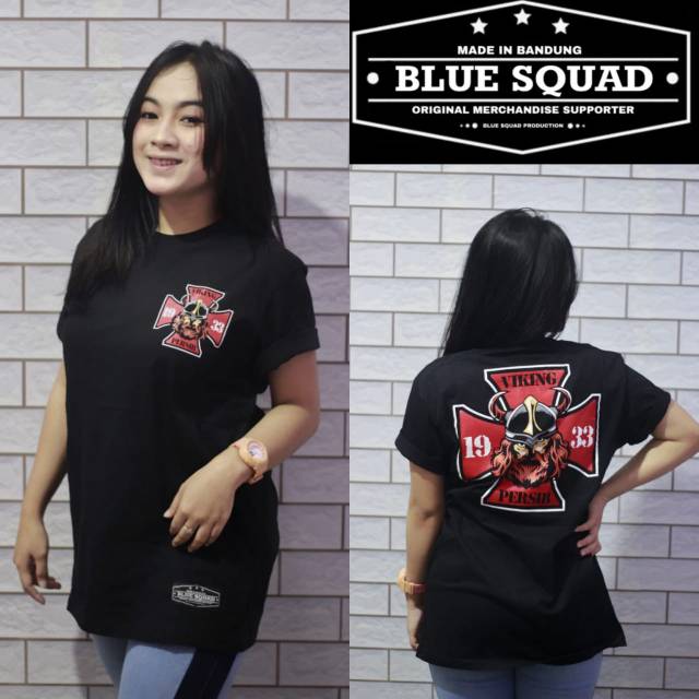 Jual Baju lambang viking 1933 ori blue squad pendek | Shopee Indonesia