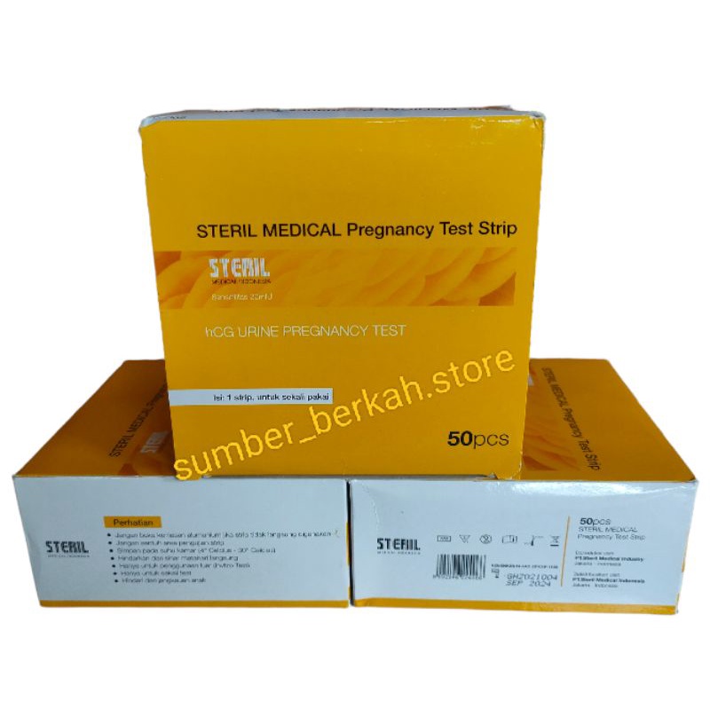 Jual ONEMED Tespek Tes Kehamilan Instan 1Box / Tes Hamil Kemasan Box ...