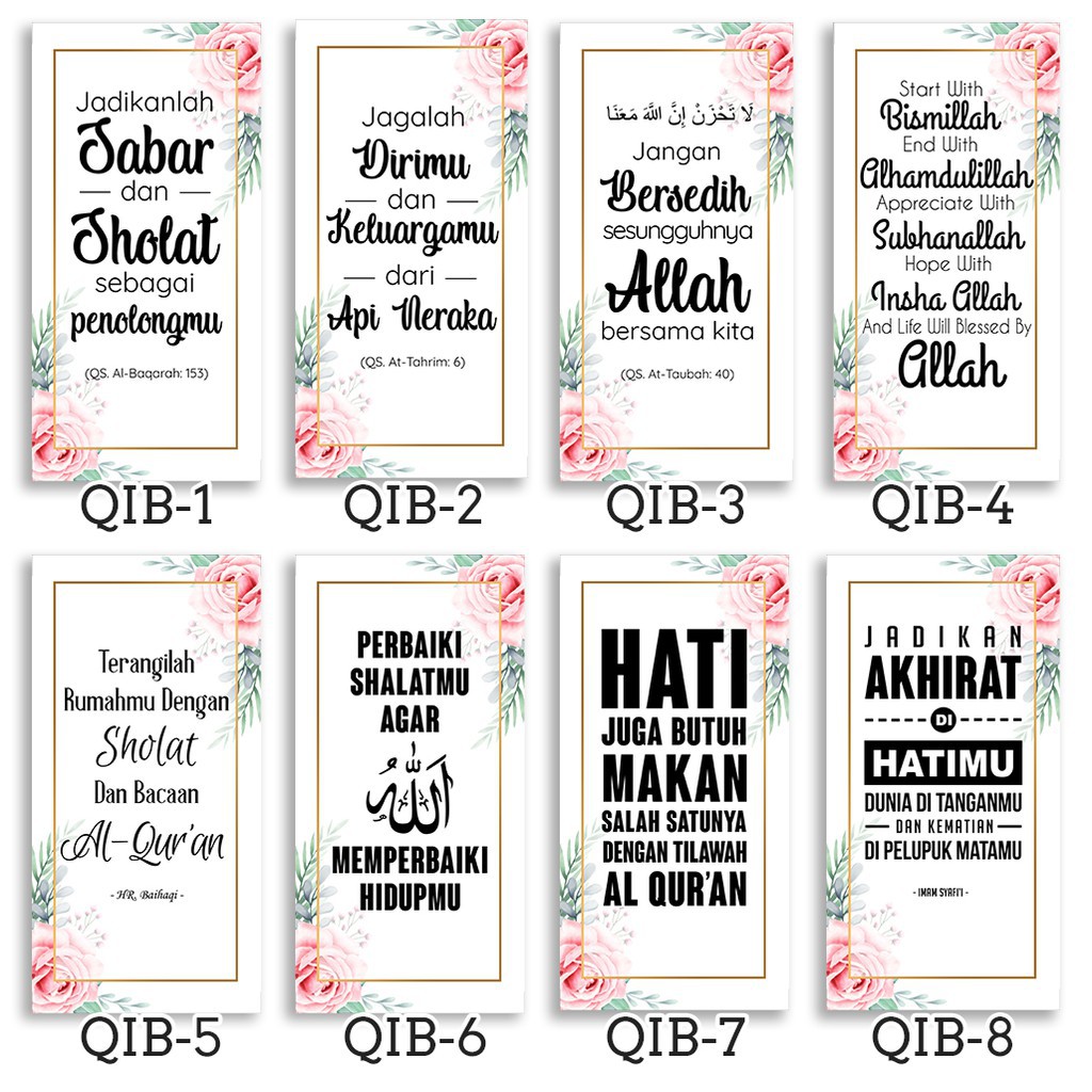 Jual Zelamart - Hiasan Dinding Islami Poster Kayu Wall Decor Unik ...