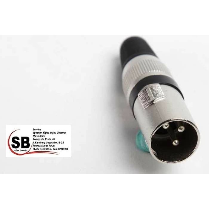 Jual JACK CANON 3 PIN | Shopee Indonesia