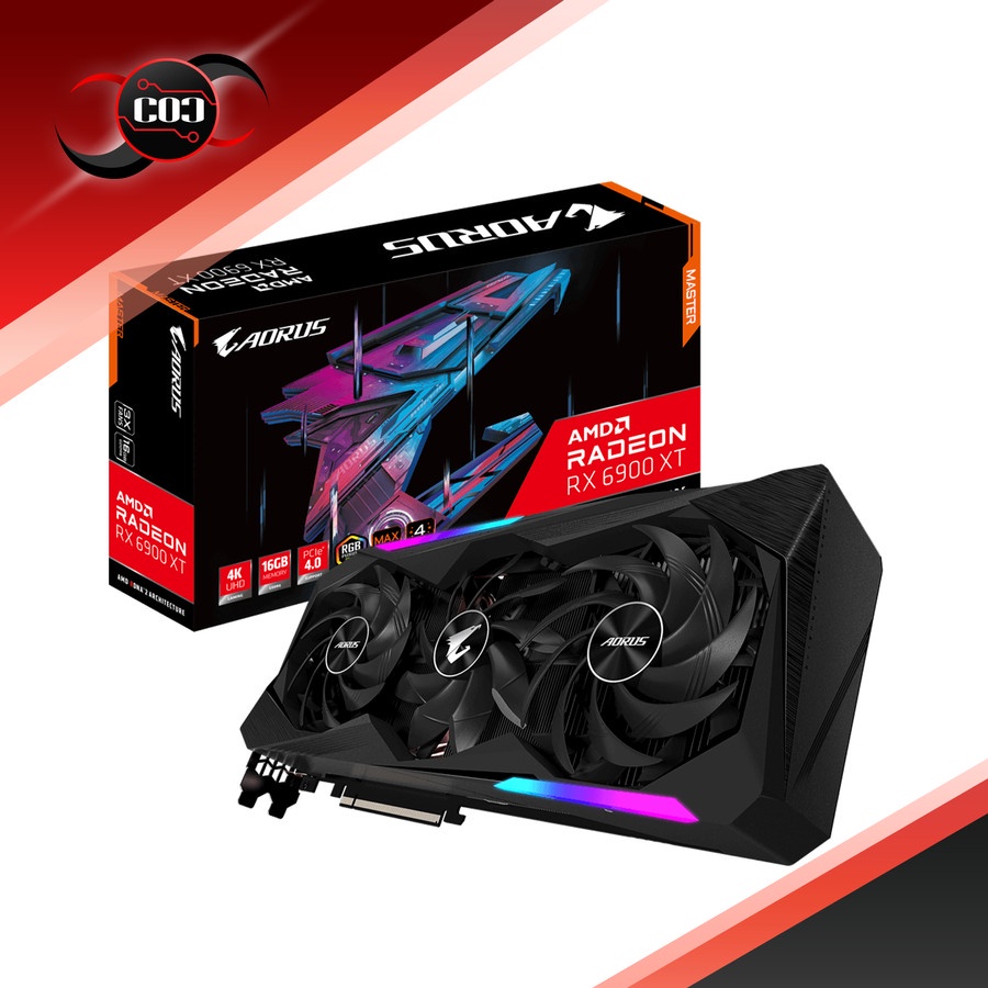 Jual Gigabyte Radeon RX 6900 XT 16GB Aorus Master | Shopee Indonesia