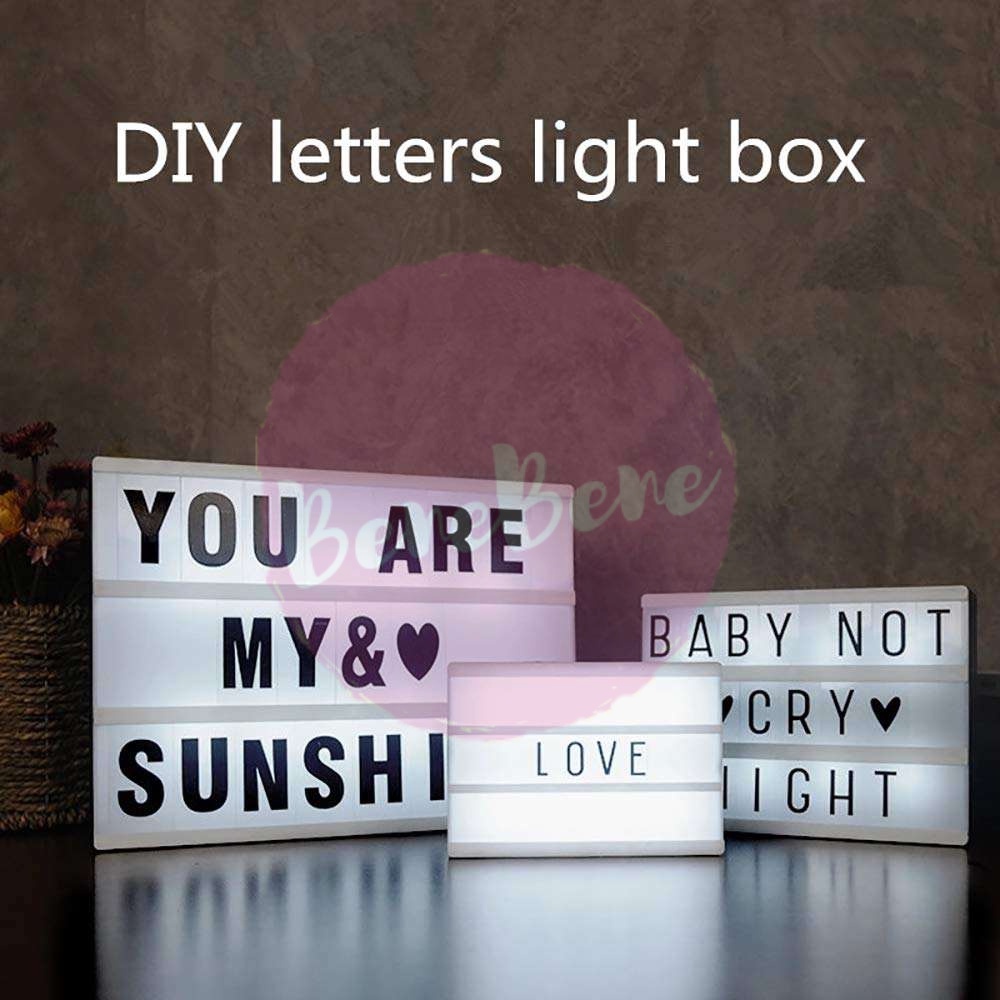 Jual Lampu Hias LED DIY Cinema Light Box | Shopee Indonesia