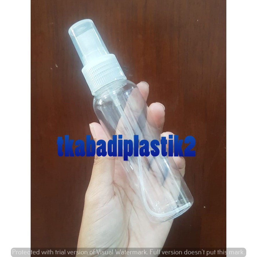 Jual BOTOL SPRAY NATURAL 100 ML ISI 10PCS/ BOTOL SPRAY MURAH SURABAYA ...