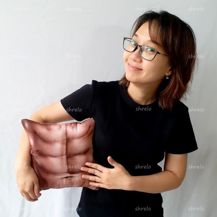Jual Bantal Roti Sobek mirip Six Pack Atlet Jojo kado unik tema Asian ...