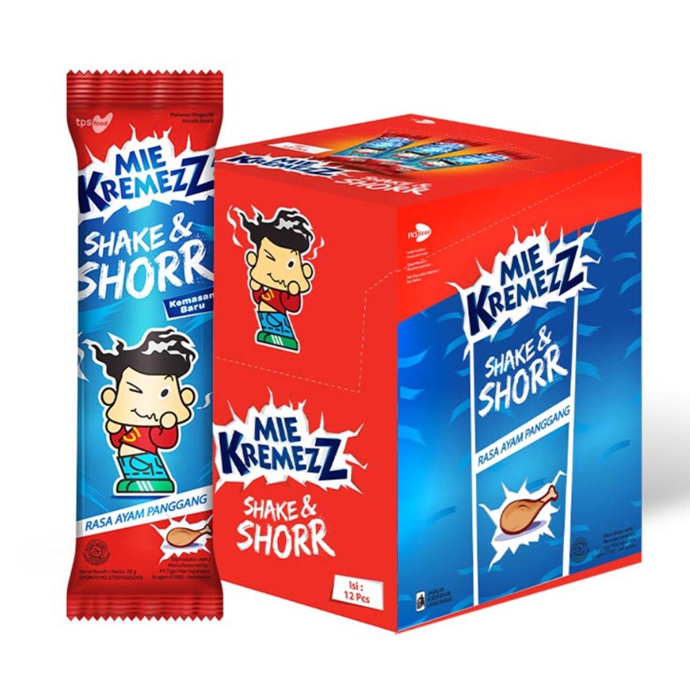 Jual BOX - Mie Kremez Shorr isi 20pcs PROMO | Shopee Indonesia