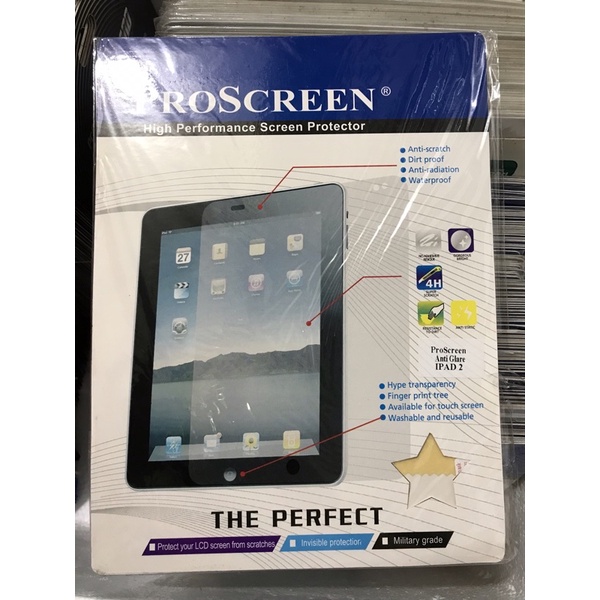 Jual TEMPERED GLASS PRO SCREEN ANTI GLARE ANTI CLEAR IPAD 2/3/4/AIR ...