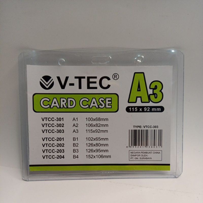 Jual CARD CASE A3 - 115 X 92 MM | Shopee Indonesia