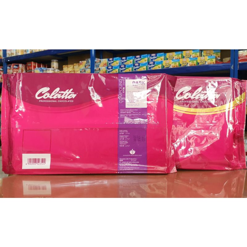 Jual Colatta Dark Compound 1Kg / Coklat Colatta / Dark Coklat Colatta ...