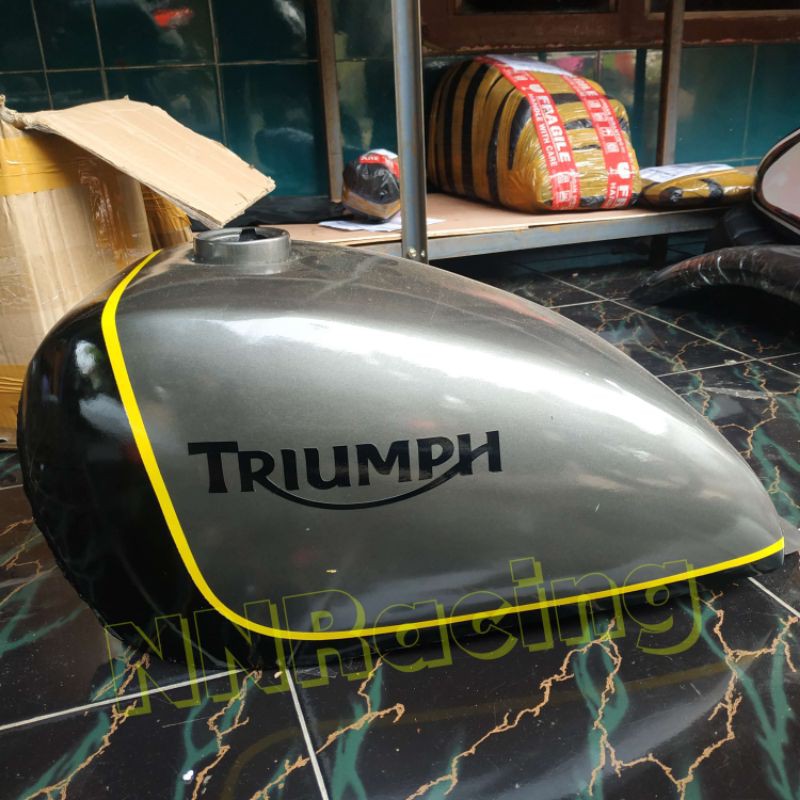 Jual Tangki Custom Thunder Megapro Tiger Scorpio | Shopee Indonesia