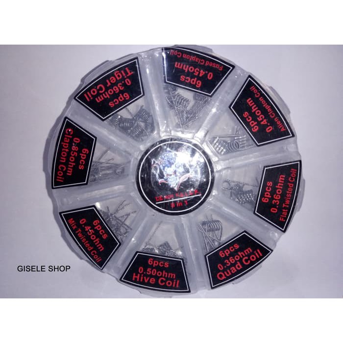 Jual GLSHOP-0164 Demon Killer 8 IN 1 Wire Kit / Coil / Kawat / RDTA ...