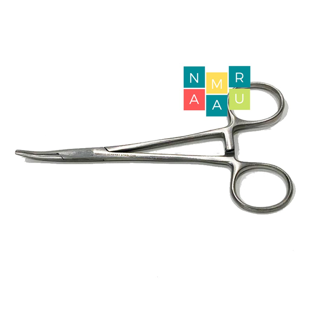 Jual Klem Arteri Bengkok Pean Bengkok 14 cm Yamaco Artery Clamp ...
