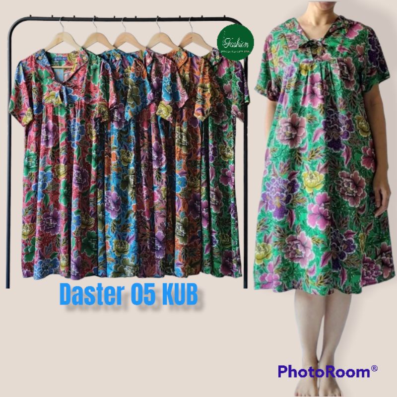 Jual FASHION DASTER KENCANA UNGU LABEL BIRU TANPA KANCING DEPAN KUB 05 ...