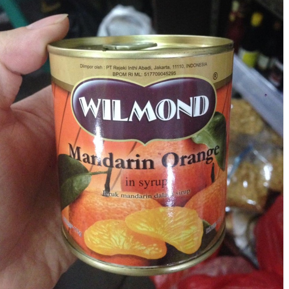 Jual Wilmond Mandarin Orange In Syrup 175 Gr Buah Jeruk Mandarin Dalam ...