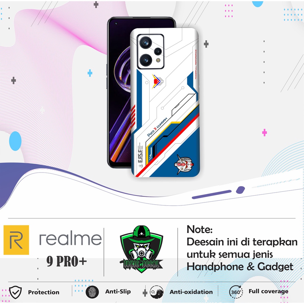 Jual GARSKIN HANDPHONE REALMR 9 PRO PLUS BLUE(2PCS) | Shopee Indonesia