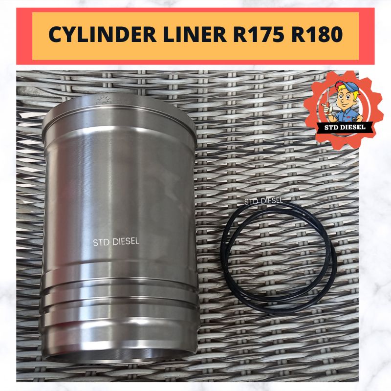 Jual CYLINDER LINER R175 R180 7 8 HP PK DIESEL ENGINE MESIN | Shopee ...