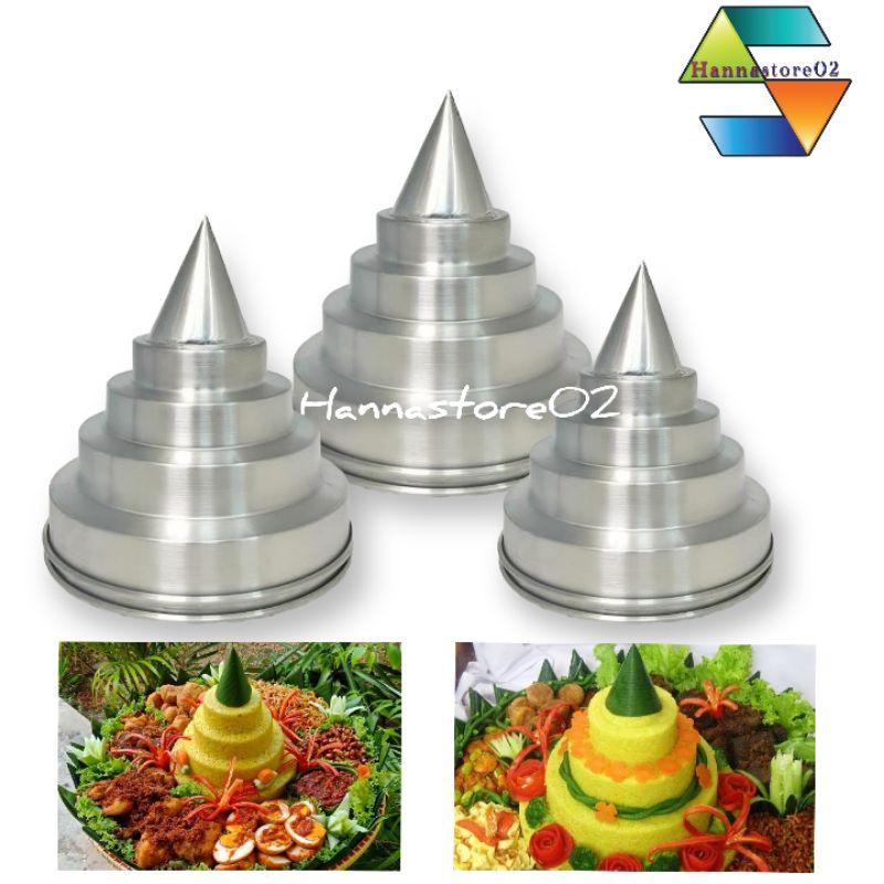 Jual Cetakan tumpeng susun cetakan tumpeng berbagai ukuran bahan ...