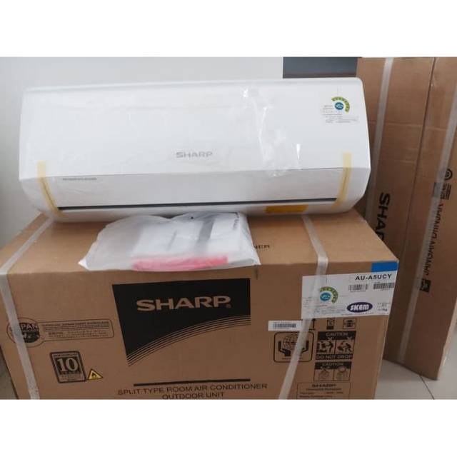 Jual Ac sharp 1/2pk a5zcy 1/2 pk turbo cool 350watt garansi mesin 10 ...