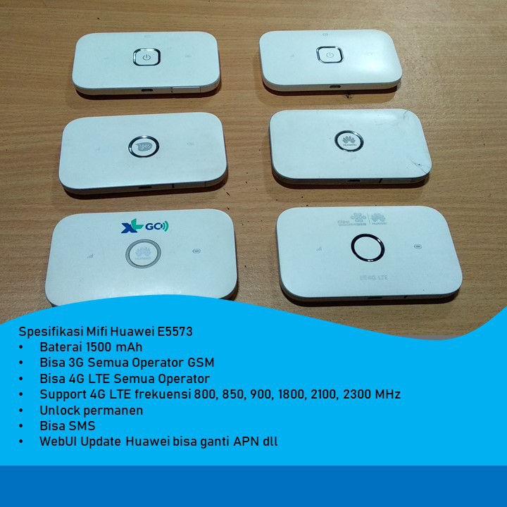 Jual Modem Mifi 4G LTE Huawei E5573 Unlock All Frekuensi | Shopee Indonesia