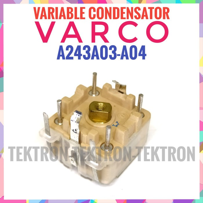 Jual Varco Variable Condensator Capacitor A243A03-A04 Radio AM FM ...