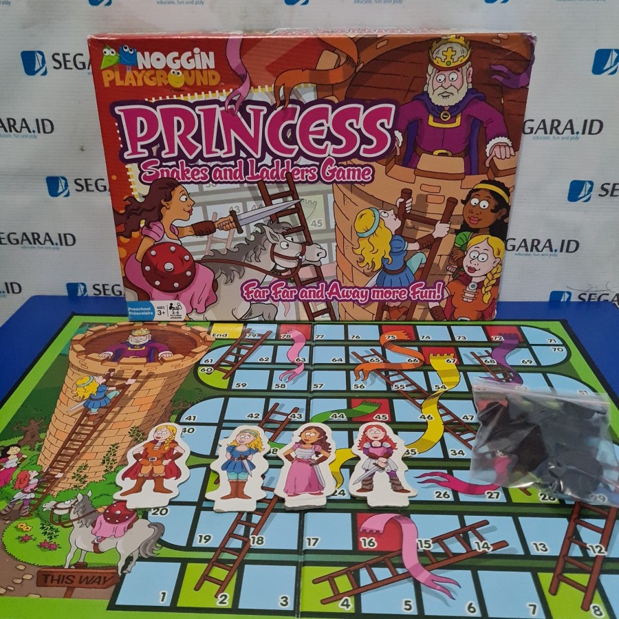 Jual Board Game - Princess Snake and Ladders Game | Shopee Indonesia