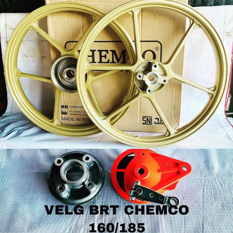 Jual VELG BRT CHEMCO GOLD YAMAHA JUPITER | Shopee Indonesia