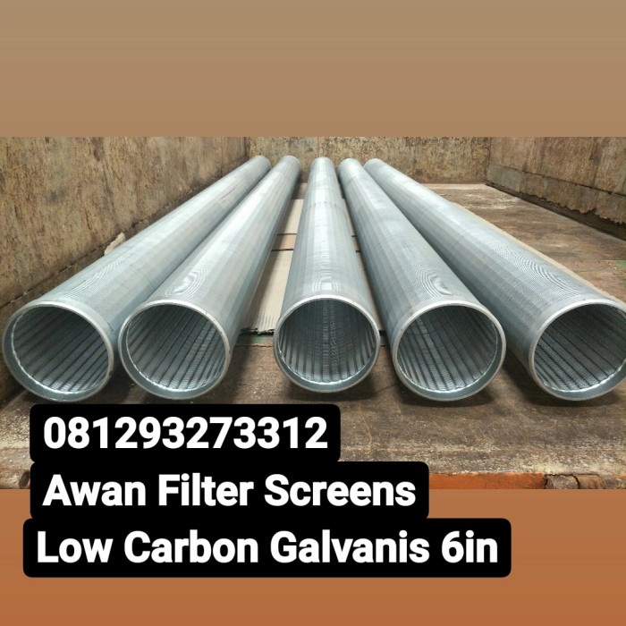 Jual Pertukangan - Pipa Screen Low Carbon 6In Merk China | Shopee Indonesia