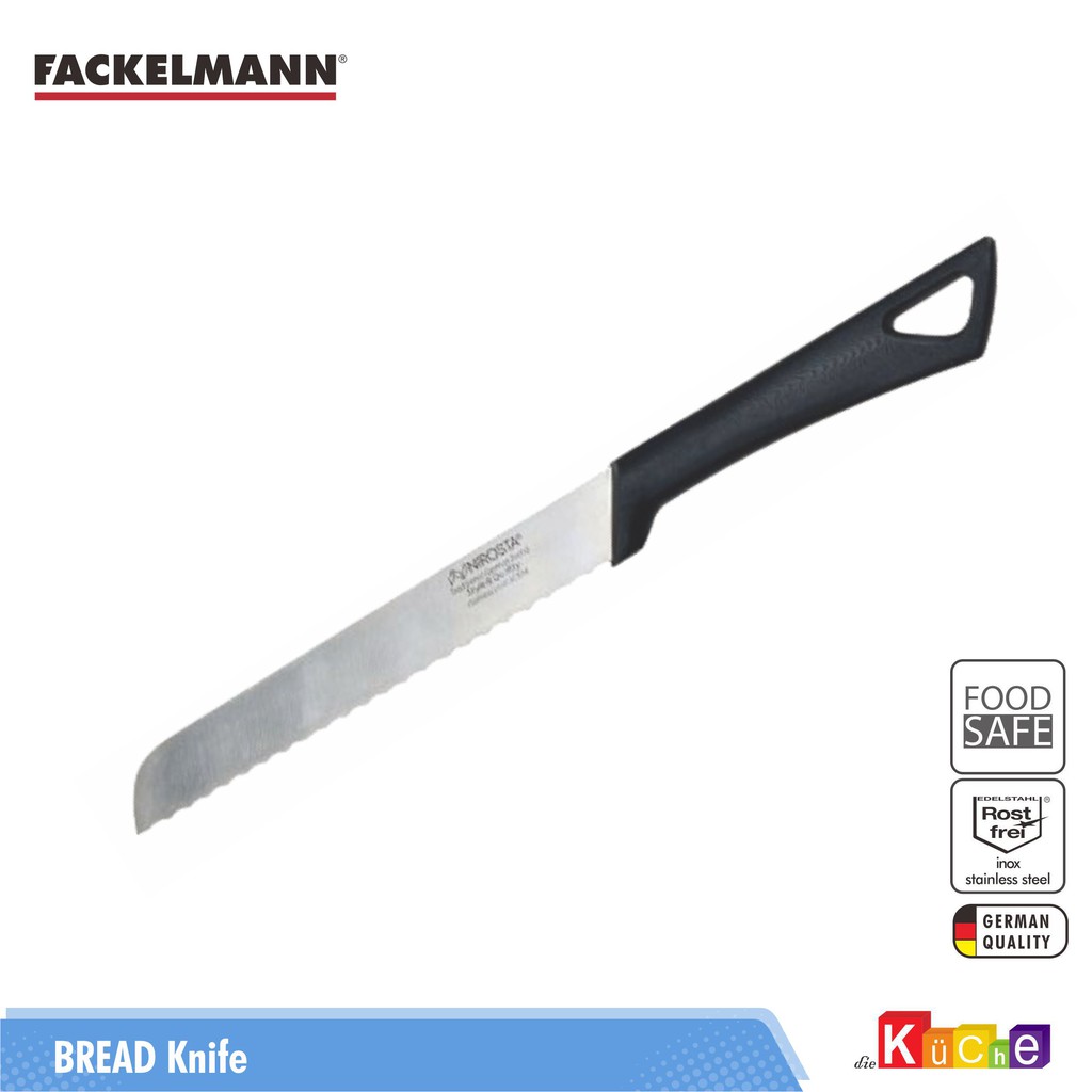 Jual Nirosta Pisau Roti Tajam 35 cm - Bread Knife Stainless Steel ...
