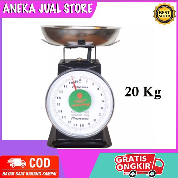 Jual Timbangan Duduk Timbangan Dapur Timbangan Jarum 20kg | Shopee Indonesia