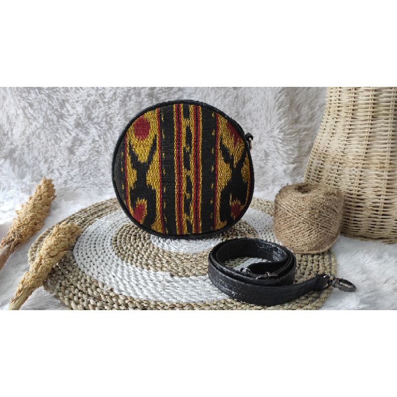 Jual TAS SLEMPANG BAHAN TENUN ETNIK MOTIF NUSANTARA LOMBOK *TENUN TROSO ...