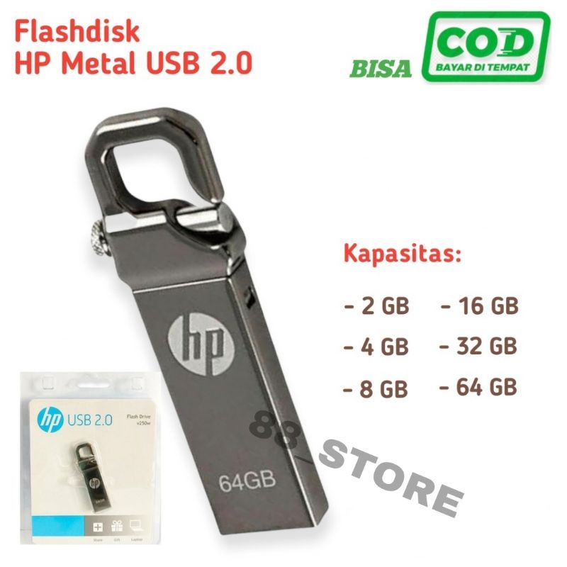 Jual FlashDisk HP 2.0 USB 2GB , 4GB , 8GB ,16GB, 32GB , 64 GB Flash ...