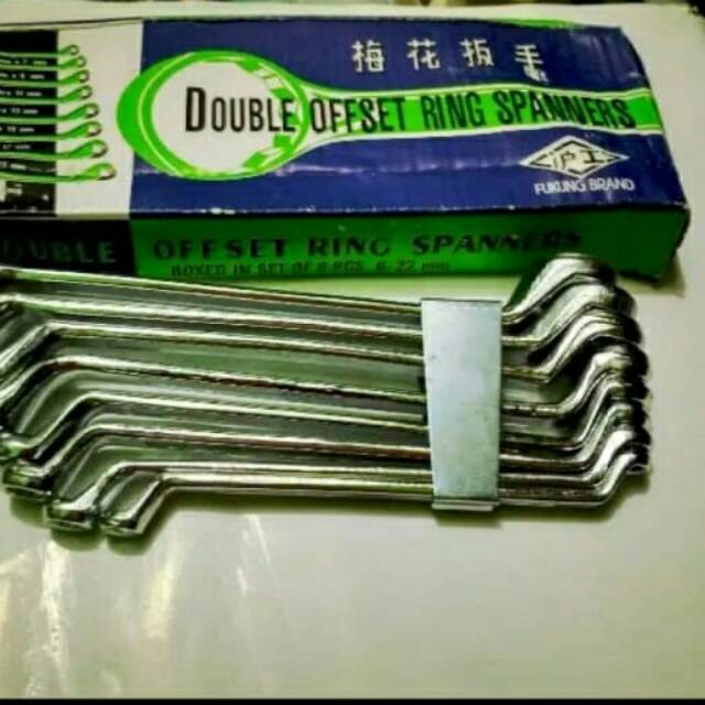 Jual kunci ring fukung 8 piece 6mm -22mm | Shopee Indonesia
