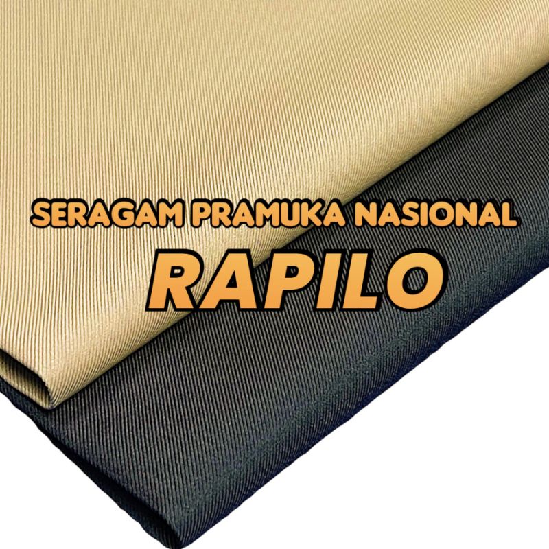 Jual KAIN SERAGAM RESMI PRAMUKA NASIONAL RAPILO BAHAN MERK RAFILO BAHAN ...