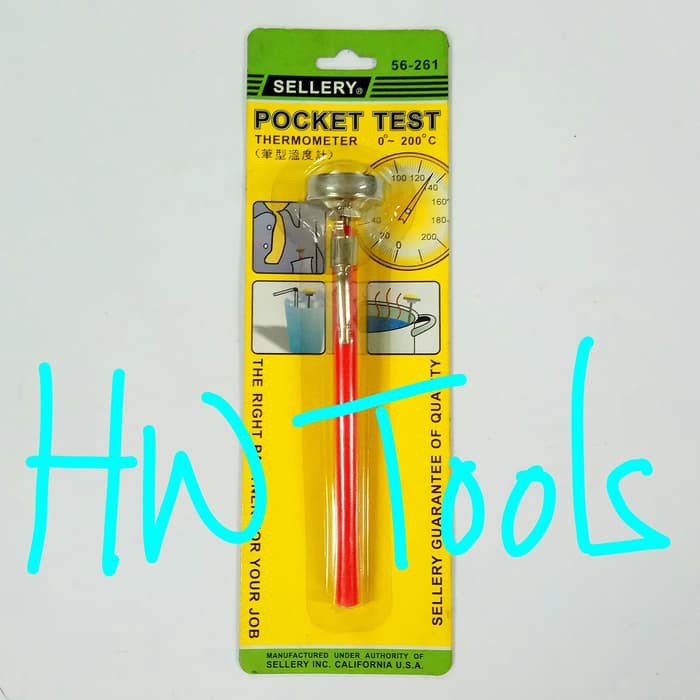 Jual TERMOMETER KOPI DAPUR JARUM COOK SAKU / POCKET TEST THERMOMETER 0 ...