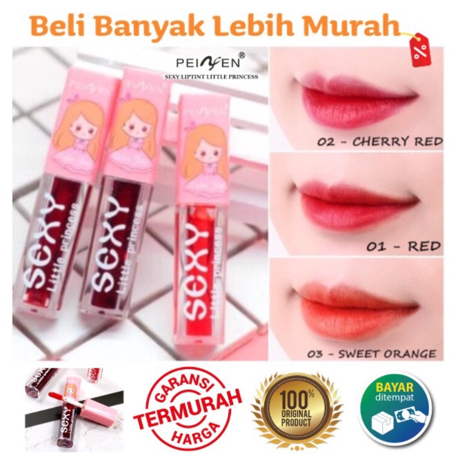 Jual Liptint Korea SEXY Little Princess Peiyen Liptint Lucu / Lipstik Lipcream Lip Tint lipgloss ...