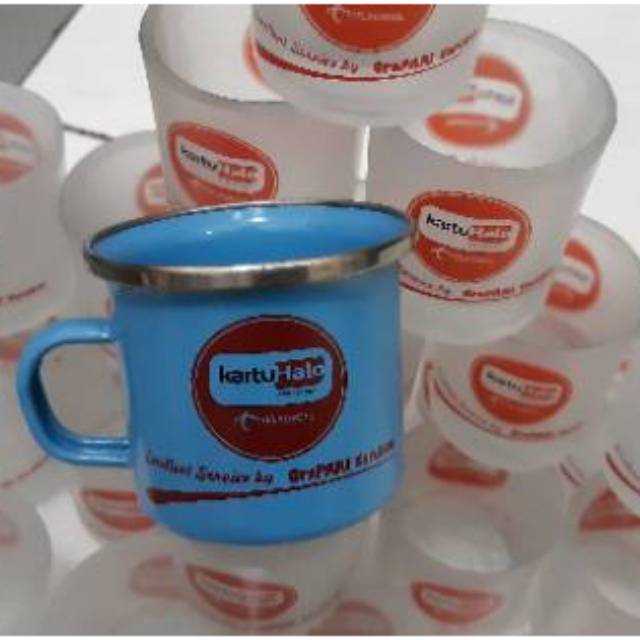 Jual Mug enamel, gelas enamel, gelas alumunium, gelas unik, souvenir ...