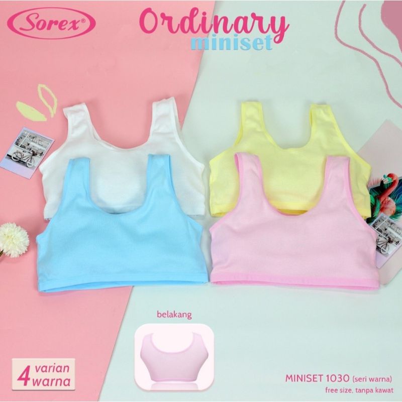 Jual Bra Miniset Sorex Young Step 1 Y1030 / Y1031 | Shopee Indonesia