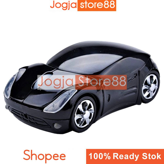 Jual Ferrari Wireless Optical Mouse - Black | Shopee Indonesia