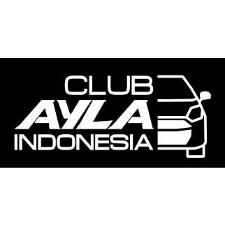 Jual STIKER CUTTING HOLOGRAM MOBIL CLUB AYLA INDONESIA | Shopee Indonesia