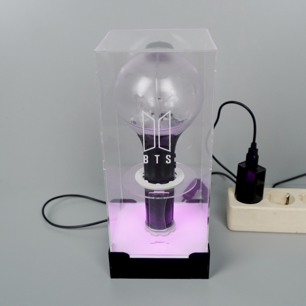 Jual Box Lightstick BTS SE,V2,V3 pakai Lampu Inline dgn kabel USB / Box ...